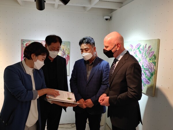 프로데 솔베르그(Frode Solberg) 주한 노르웨이 대사 내방